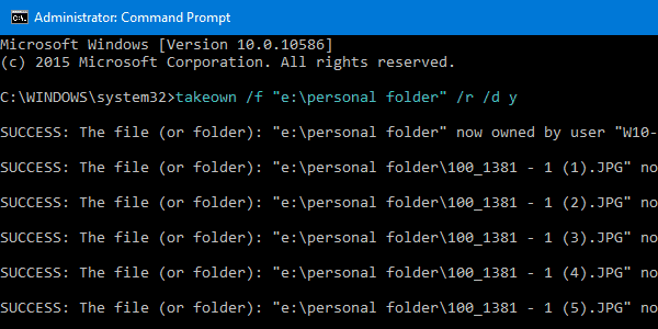 Take Ownership Of A File Or Folder Using Command Line In Windows 2022 