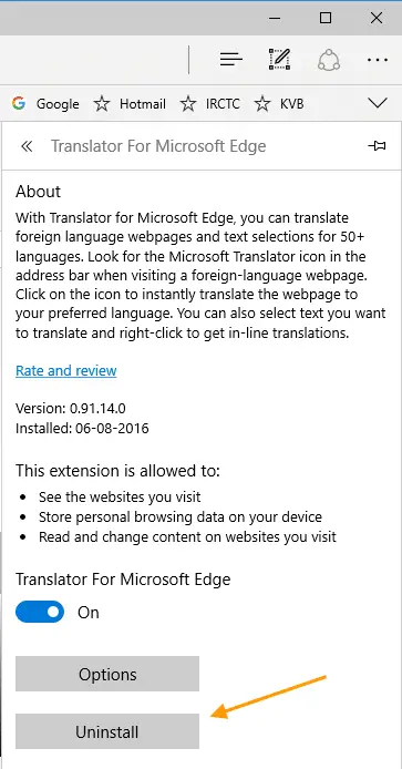 How to Install and Uninstall Edge Extensions (Anniversary Update ... How to Install and Uninstall Edge Extensions (Anniversary Update ...