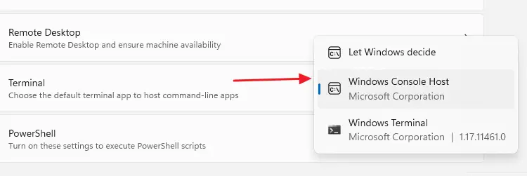 How to Set the Default Terminal Application in Windows 11 » Winhelponline How to Set the Default Terminal Application in Windows 11 » Winhelponline